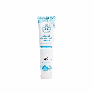 The Honest Company Organic All-Purpose Balm Certified Organic Plant-Based Hypoallergenic Skin Care, 3.4 Ounces and The Honest Company Diaper Rash Cream, 2.5 oz.