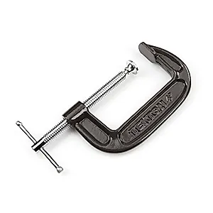 TEKTON 4 Inch Malleable Iron C-Clamp | 4017
