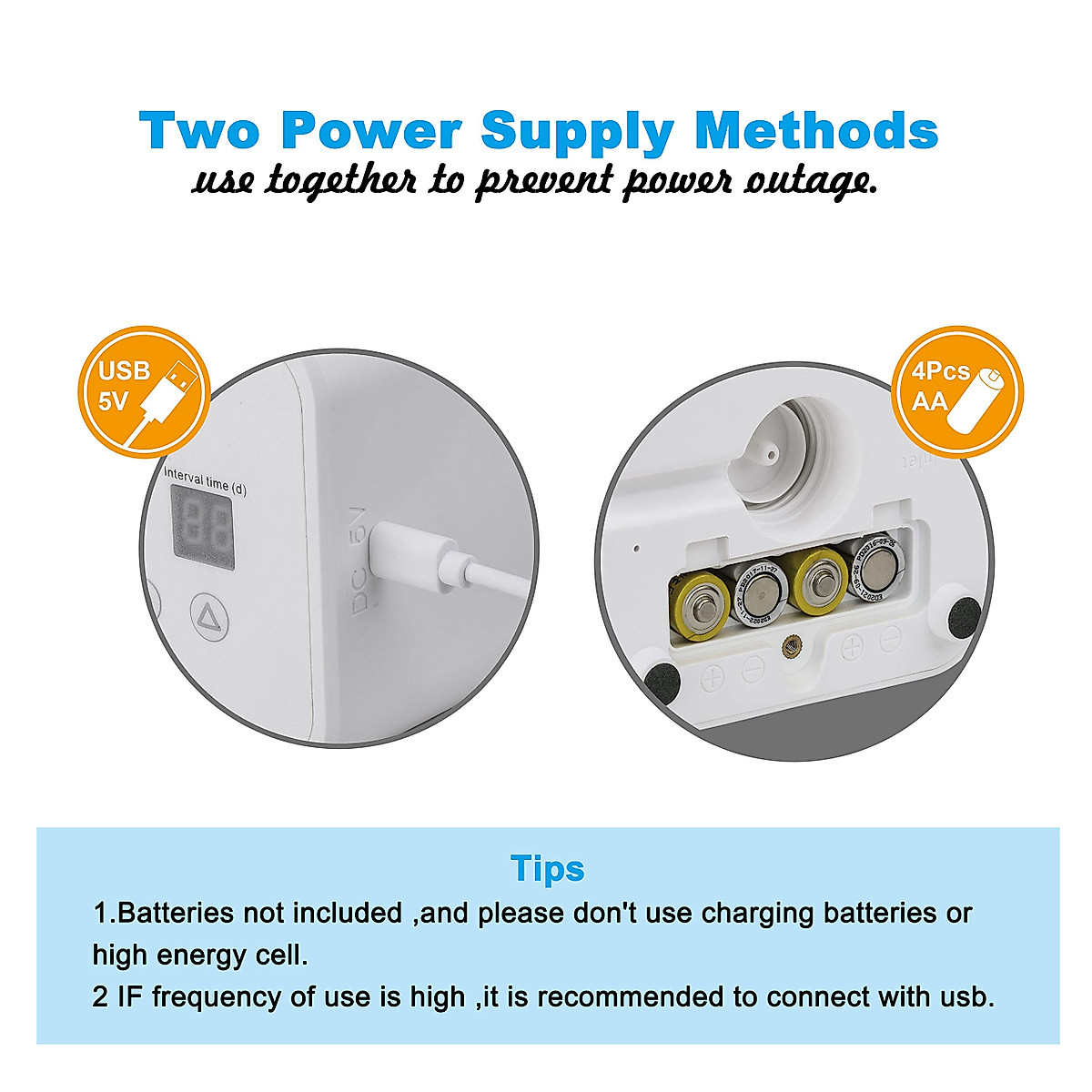 [Upgraded Pump] iPriro High Power Houseplants Automatic Watering System for 15 Potted Plants, Automated Watering Device with 30-Day Programmable Indoor Timer and 5V USB Charging Cable