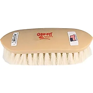 Grip Fit Grooming Brush - #50 Soft Natural Bleached Tampico