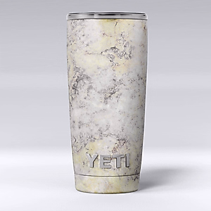Design Skinz Marble Surface V2 - Skin Decal Vinyl Wrap Kit Compatible with The Yeti Rambler Cooler Tumbler Cups