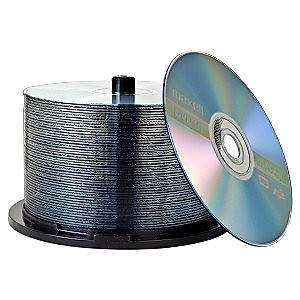Maxell 8X 4.7GB 120-Minute DVD+R Media 50-Piece Spindle
