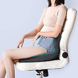 YRDZ Ergonomic Seat Cushion for Office Chair, Coccyx Cushion for Tailbone Pain - Office Chair Cushion for Butt,Sciatica Pillow for Sitting