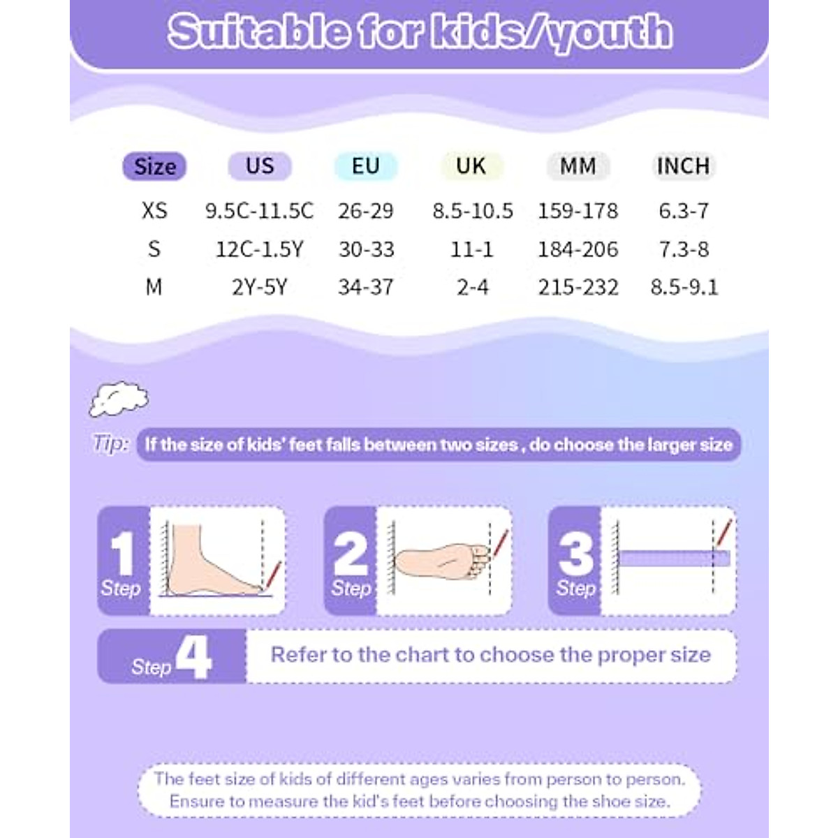 Sportneer Kids Roller Skates, 4 Adjustable Light up Roller Skates for Girls Boys Kids Toddlers Beginners, Kids Skates with Protective Gear Set Gift for Indoor & Outdoor Use