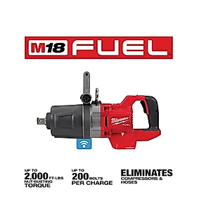 Milwaukee 2868-20 M18 FUEL 1 in. D-Handle High Torque Impact Wrench TOOL ONLY