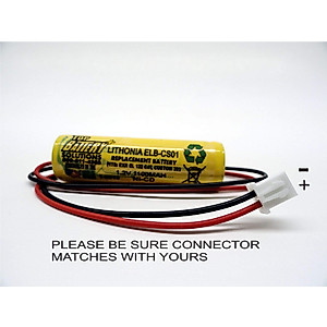 3PC Lithonia ELB-CS01, EXR EL 122 C4T Replacement Battery