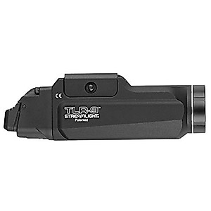 Streamlight 69464 TLR-9 Flex Low-Profile Rail-Mounted Tactical Light with CR123A Lithium Batteries, Black