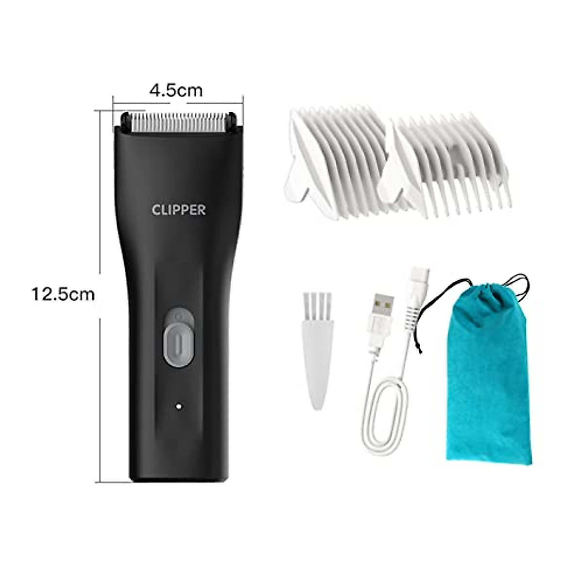 VS100 Electric Razor with Safe Blade Cordless Rechargeable Foil Shaver Wet & Dry Beard Trimmer for Men Black, Smt006 Black