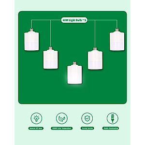 Andoer Professional Softbox Photography Studio Lighting Kit with 3 Color Backdrops, 6.5*10ft Backdrop Stands, Photography Umbrellas for Product Photography Portrait Video Shooting and Live Streaming