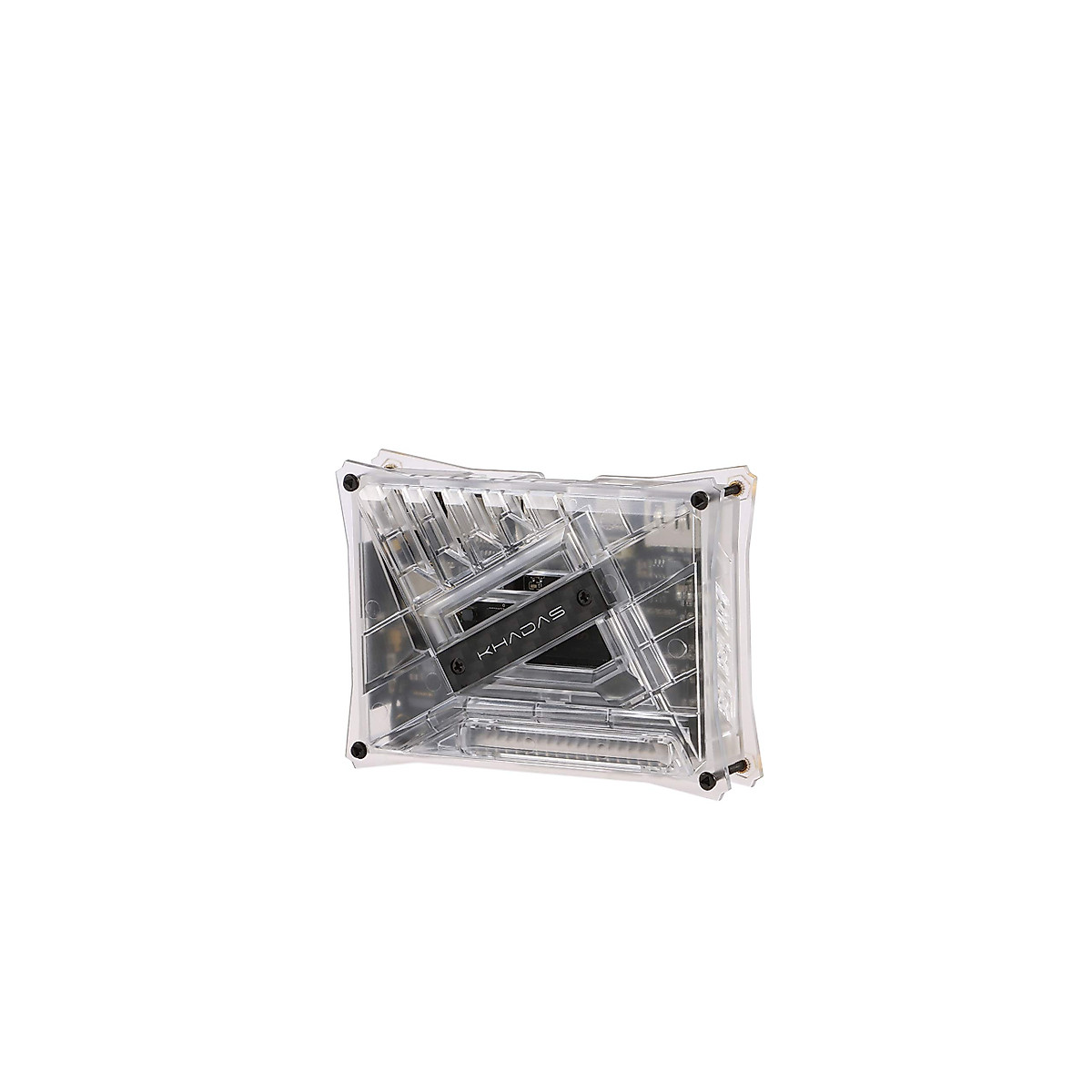 DIY Case for VIMs SBC Series (Transparent with Metal Plate)