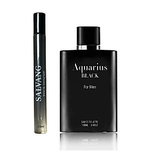 Aquarius Black Cologne for Men 3.4 fl.oz.