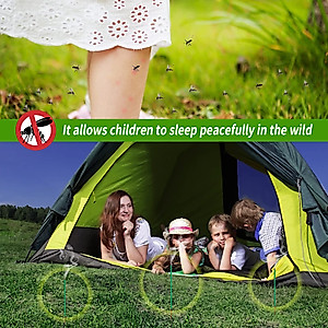 Mosquito Repellent Incense Stick Outdoor 100% Natural 40 Pcs Mosquito Sticks with Natural Lemongrass and Rosemary Oil Non Toxic and DEET Free Made with Plant Based Ingredients