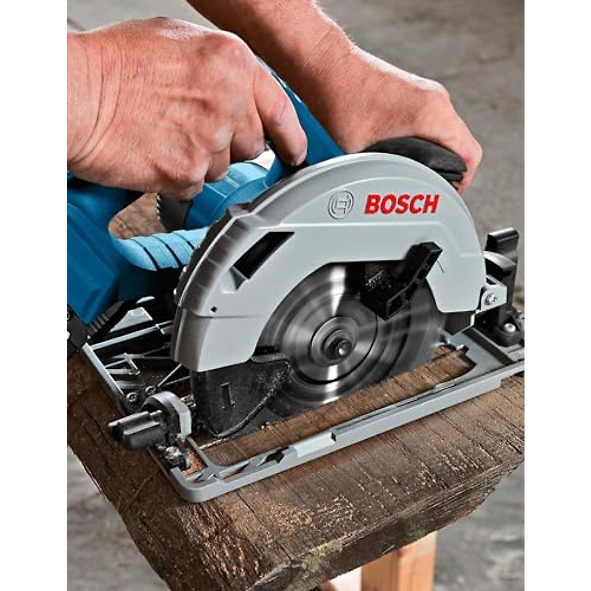 Bosch Professional 18V System GKS 18V-57 Cordless Circular Saw (Saw Blade Diameter: 165 mm, Cutting Depth: 57 mm, excluding Batteries and Charger, in Carton)