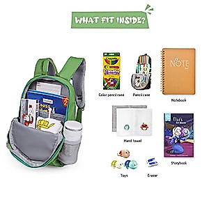 MOUNTAINTOP Kids Toddler Backpack for Boys Girls Preschool Kindergarten Bag