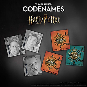 CODENAMES: Board Game , Based on Harry Potter Films , Officially Licensed Merchandise