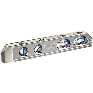 EMPIRE EM71.8 Professional True Blue Magnetic Box Level, 8"