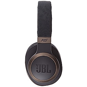 JBL Live 650BTNC, Black - Wireless Over-Ear Bluetooth Headphones - Up to 20 Hours of Noise-Cancelling Streaming - Includes Multi-Point Connection & Voice Assistant