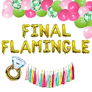 Final Flamingle Bachelorette Party Decorations Naughty Tropical Beach Bachelorette Party Decorations Bachelorette Pool Party Flamingo Balloon Luau Hawaii Flamingo Bachelorette for Bridal Shower
