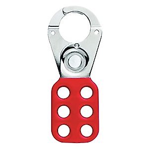 Master Lock Safety Series 1' Jaw Steel Lockout Hasp