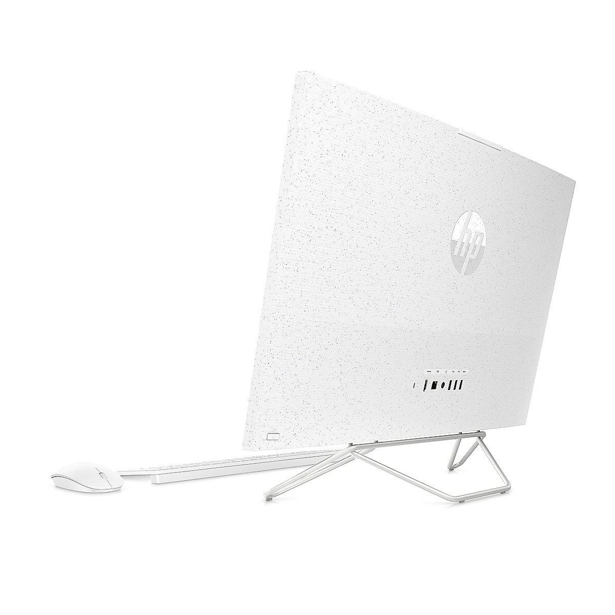 HP 27” All-in-One Desktop PC, AMD Ryzen 7 5700U, 12GB RAM, 256GB SSD & 1TB HDD, FHD IPS Display, Windows 11 Pro(27-CB0052, 2022)(Renewed)