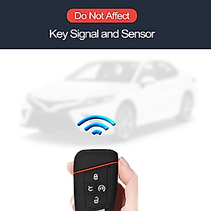 INFIPAR 2pcs Compatible with Volkswagen VW Jetta Atlas Passat Tiguan Arteon Taos Golf Alltrack Black Key Fob Cover Case Key Chain Protector Keyless Remote Shell