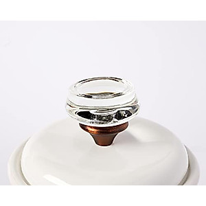 Mud Pie Kitchen Canister (Set of 3), White