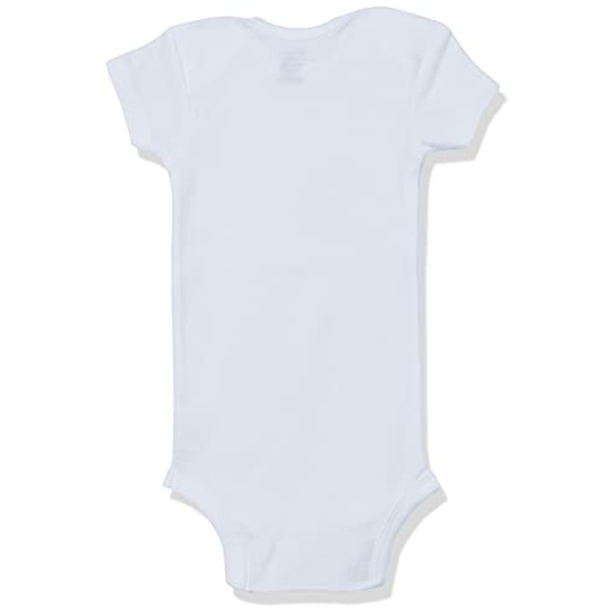 Gerber Unisex Baby 5-Pack Short Sleeve Variety Onesies Bodysuits Short Sleeve White 3-6 Months