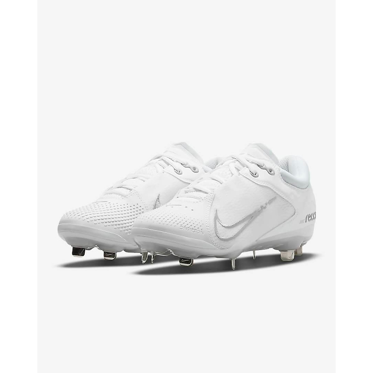 Nike Hyperdiamond 4 Pro Women's Softball Cleat SZ 8 White/Grey