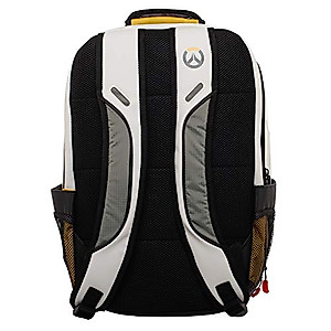Bioworld Overwatch Mercy Primum Non-Nocere Skin Action Game Tech Faux Leather Backpack Bag