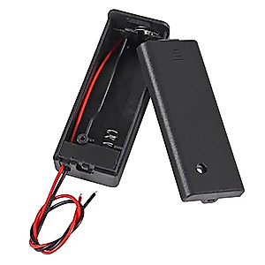 ACEIRMC AA Battery Holder with Switch and Cover: Single AA Battery Holder with Cover, 2 AA Battery Holder with Switch, 3 AA Battery Holder, 4 AA Battery Holder with Leads and Wires