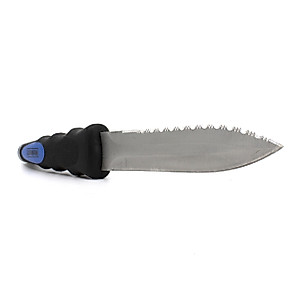 MIDWEST Flex Duct Knife - 5" Blade with Rubberized Handle & Nylon Sheath - MWT-FDK02