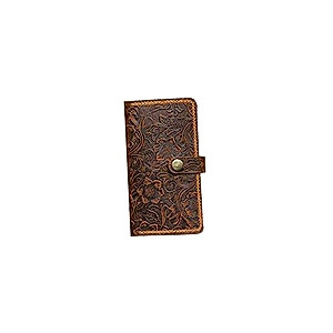 Women Vintage embossing leather Wristlet Galaxy S8 S8+ plus wallet case phone wallet/leather Galaxy S8 S8+ plus wallet cover GX20MW-B