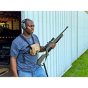 Walker's XCEL 500BT Electronic Active Shooting Hearing Protection & Enhancement Earmuffs w/ 4 Listening Modes & Bluetooth Connectivity, Gray (2 Pack)