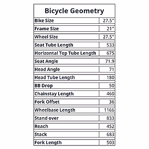 Force eTrail HT500 Rear Hub Motor 27.5 Electric MTB Bicycle L/XL, Blue