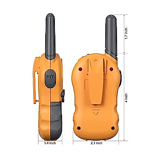 FOREDOM FD688 Rechargeable Walkie Talkies for Kids Long Range with Flashlight, 2 Pack