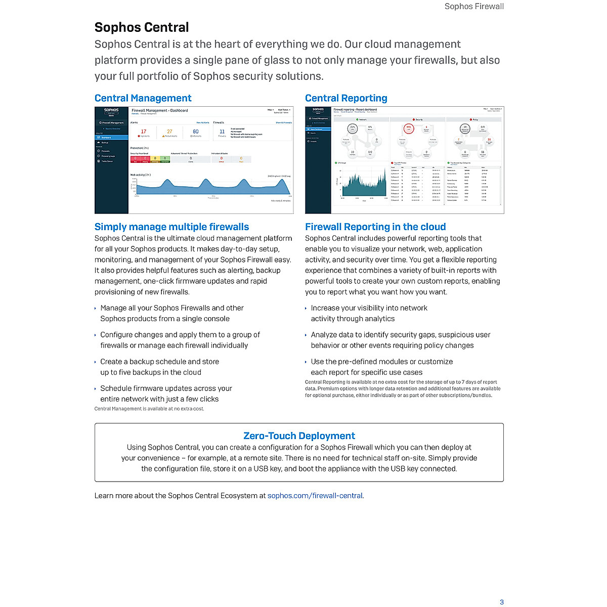 Sophos XGS 87 Next-Gen Firewall - US Power Cord (XA8BTCHUS)