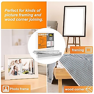 7MM V-Nails 30 Gauge 10.3mm Diameter 7mm Length UNI Hard Wood Type V Nails for V1015 Picture Frame Nailer 4,000 PCS/BOX