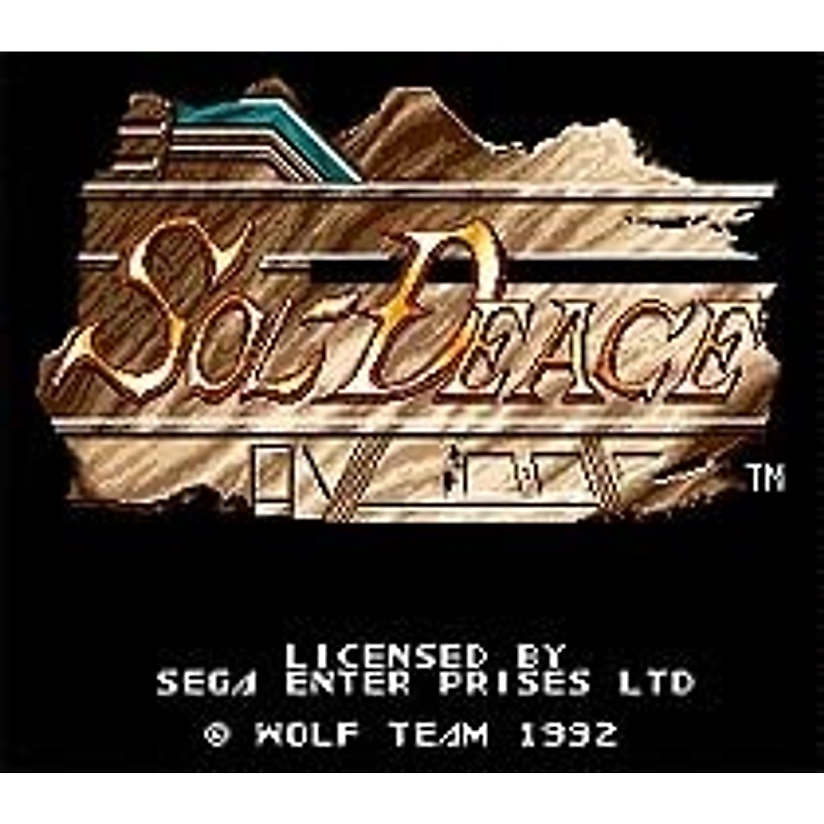Sol Deace 16 bit MD Game Card For 16 bit Sega MegaDrive Genesis game console-JP SHELL