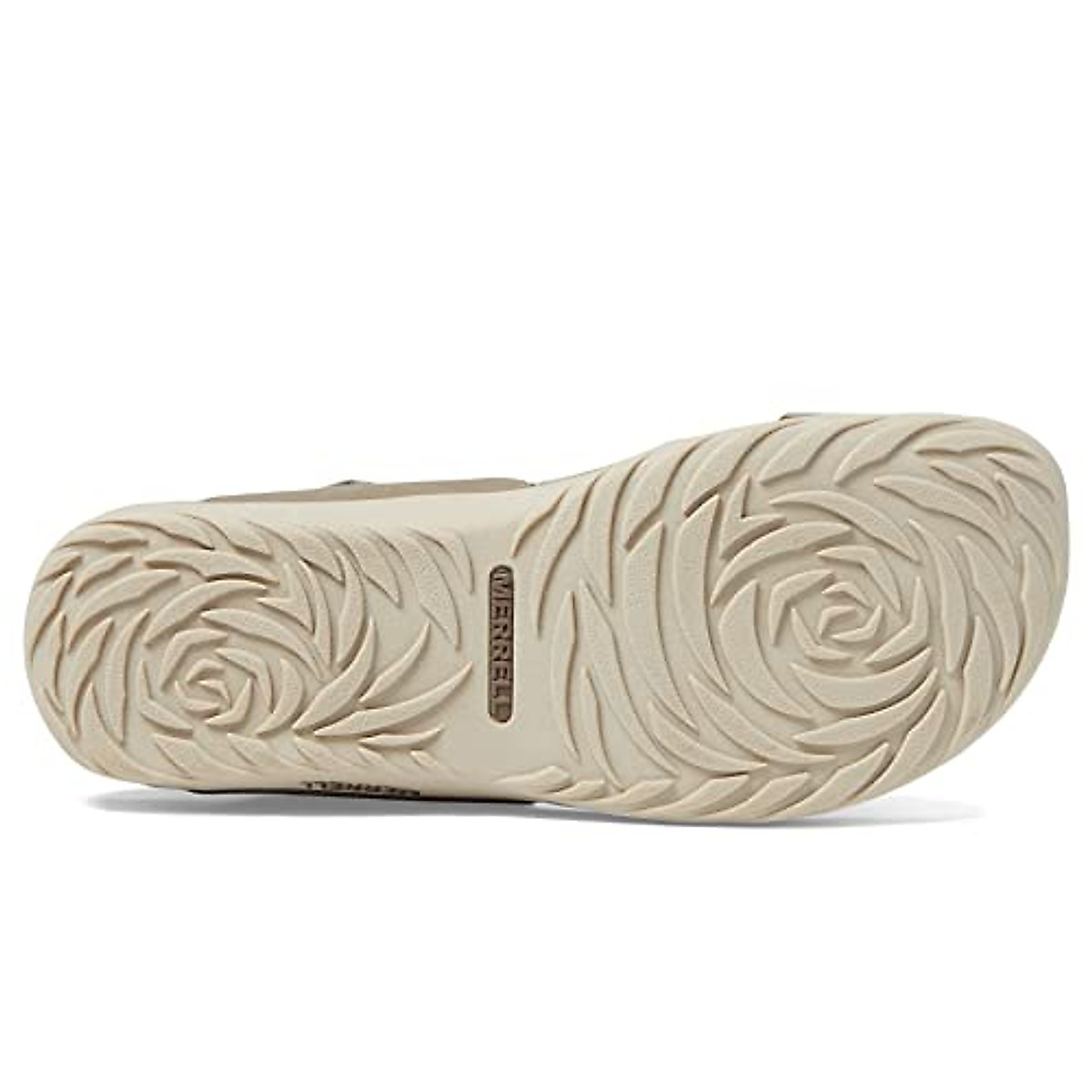 Merrell Terran 3 Cush Convert Post Women Sandals, Nubuck Leather Upper and Adjustable Hook-Loop Closure Moon/Clay 11 M