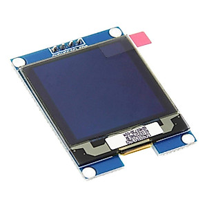 AMLESO 1pc 1.52 Display Module SSD1327 128x128 Communication for