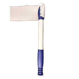 Blue Jay An Elite Healthcare Brand The Wiping Wand Toileting Aid Easy to Use for the elderly/disabled People | 15 inch Long Reach Hygienic Cleaning Aid with Grips Toilet Paper or Pre-Moistened Wipes