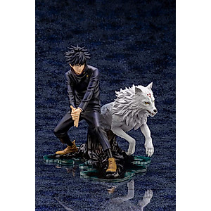 Kotobukiya Jujutsu Kaisen: Megumi Fushiguro ArtFX J Statue, Multicolor, 7 inches