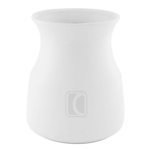 Chantal Ceramic Utensil Crock, 6.875", White