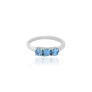 RKGEMS Blue Topaz Fancy Ring, 925 Sterling Silver Ring, Dainty Handmade Ring, Solitaire Rings, Natural Topaz Gemstone Ring, Birthday Gift Ideas (8)