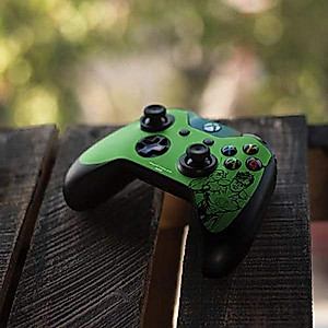 Skinit Decal Gaming Skin Compatible with Xbox One Controller - Officially Licensed Warner Bros Green Lantern Comic Pop Design
