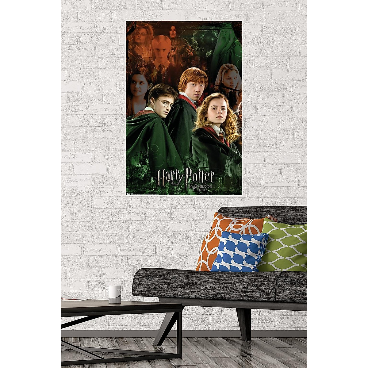 Trends International Harry Potter and the Half-Blood Prince - Trio Collage Wall Poster, 22.375" x 34", Premium Unframed Version
