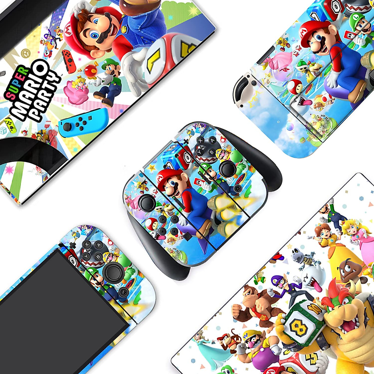 SadSkins Full Wrap Skin for Switch OLED Anime Switch OLED Protector Skin Cover Matte Vinyl Decal Stickers（Only Switch OLED）