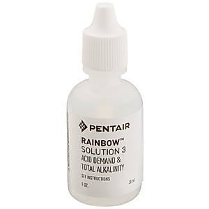 Pentair R161185 No.3 Acid Demand Total Alkalinity Solution, 1-Ounce