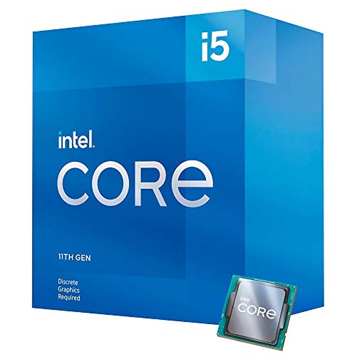 Intel® Core™ i5-11400F Desktop Processor 6 Cores up to 4.4 GHz LGA1200 (Intel® 500 Series & Select 400 Series Chipset) 65W