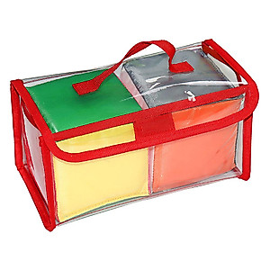 EAMAY Playing Game Dice Soft Foam Cubes, Set of 2 Learn Pocket Cubes, Ages 3 Years and Up.